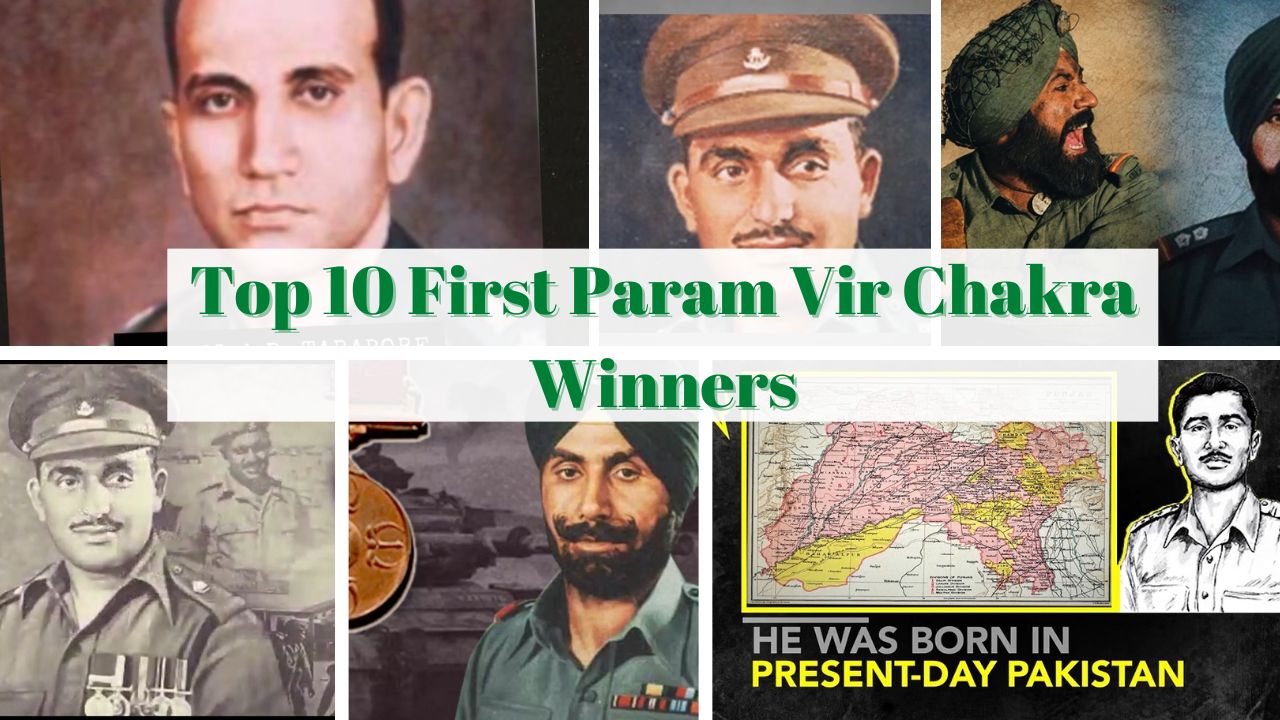 Top 10 First Param Vir Chakra Winners (July, 2025)