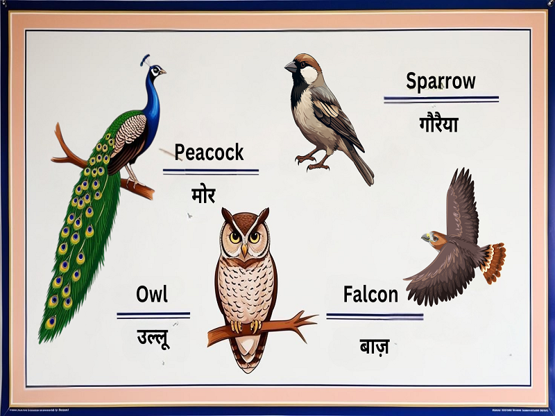 15 Authentic Names of Bird in Hindi Popular in Bharat
