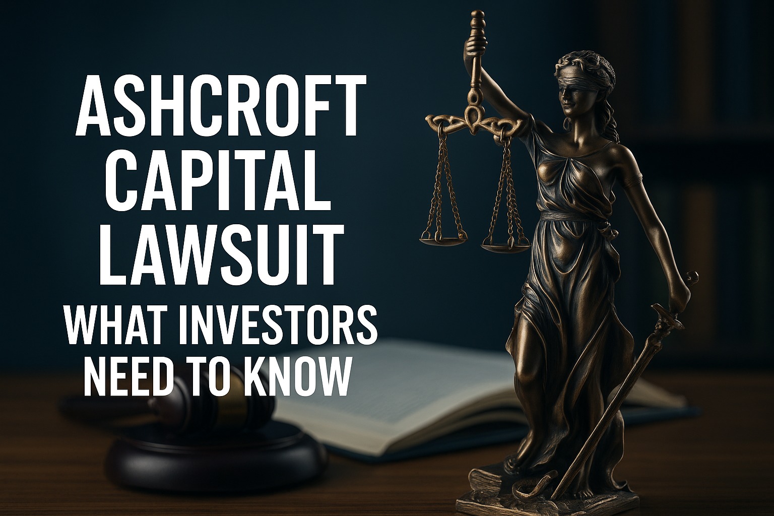 Ashcroft Capital Lawsuit 2025:Investors Need to Know